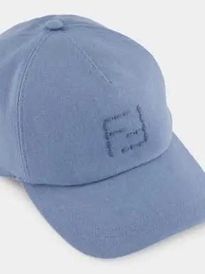 Fendi Canvas Baseball Cap - Blue