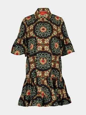 La DoubleJ Choux Tiered Mini Dress - Multicolour