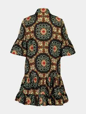 La DoubleJ Choux Tiered Mini Dress - Multicolour