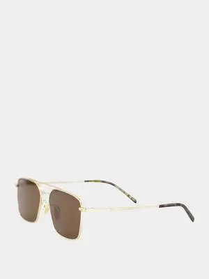 Gucci Aviator Sunglasses - Gold