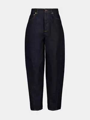 Givenchy Dark Raw Denim Cocoon Jeans