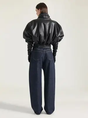Givenchy Dark Raw Denim Cocoon Jeans