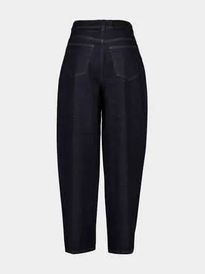 Givenchy Dark Raw Denim Cocoon Jeans