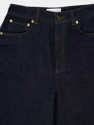 Givenchy Dark Raw Denim Cocoon Jeans