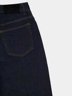 Givenchy Dark Raw Denim Cocoon Jeans