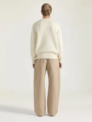 Givenchy Cotton Paris Sweater - Cream