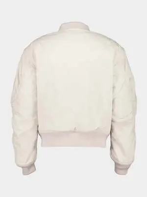 Givenchy Cotton Bomber Jacket - Beige