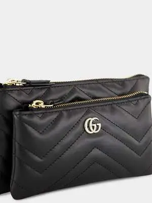 Gucci Gg Marmont Small Pouch With Chain