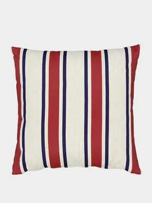TALENTI Red Stripes Decorative Cushion
