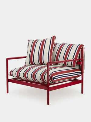 TALENTI Red Stripes Decorative Cushion