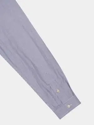 Valentino Garavani And White Striped Cotton Shirt
