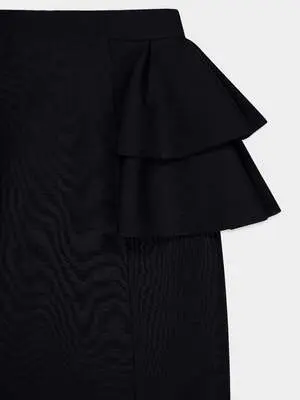 Valentino Garavani Crepe Couture Midi Skirt