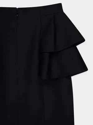 Valentino Garavani Crepe Couture Midi Skirt