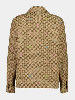 Gucci Gg Canvas Jacket - Multicolour