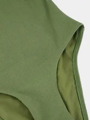 Matteau Safari Crinkle Square One-piece - Green