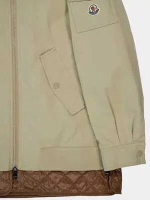 Moncler Felci Padded Shirt Jacket - Beige
