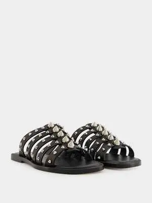 CHRISTIAN LOUBOUTIN Charja Studded Flat Mules