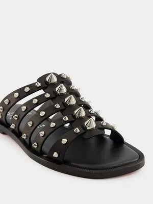 CHRISTIAN LOUBOUTIN Charja Studded Flat Mules