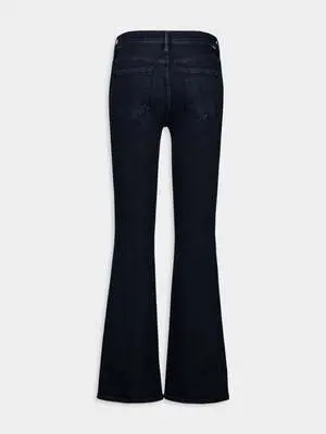 MOTHER Night In Venice Mid-rise Flare Jeans