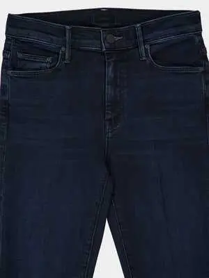MOTHER Night In Venice Mid-rise Flare Jeans
