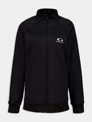 Balenciaga Cotton Zip-up Tracksuit Jacket - Black