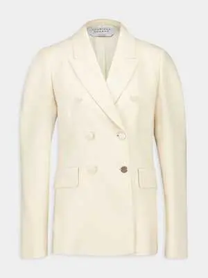 Gabriela Hearst Sedna Silk Tweed Blazer