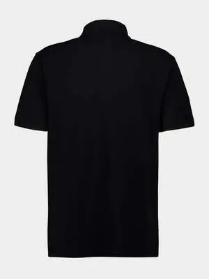 Alexander McQueen Logo Embroidered Cotton Polo