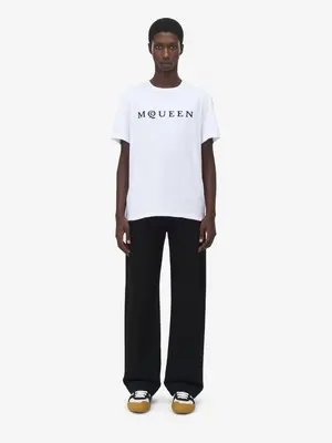 Alexander McQueen Logo Cotton T-shirt