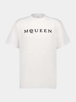 Alexander McQueen Logo Cotton T-shirt