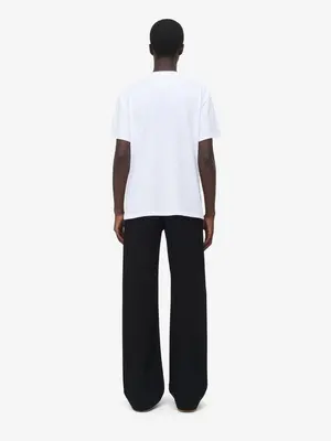 Alexander McQueen Logo Cotton T-shirt