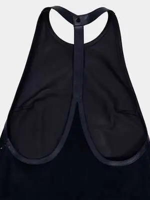 Gucci Halterneck Suede Dress