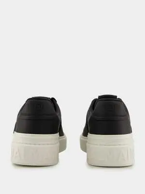 Balmain B-court Calfskin Trainers