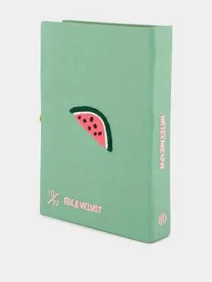 OLYMPIA LE-TAN Watermelon Clutch