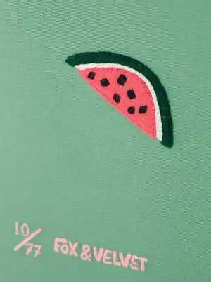 OLYMPIA LE-TAN Watermelon Clutch