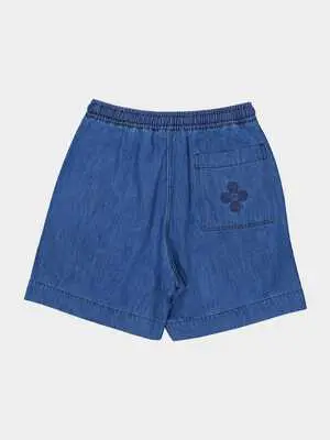Commas Walk Denim Cotton Shorts