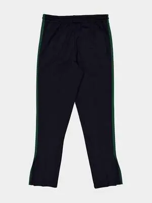 Gucci Dark Technical Jersey Sportswear Trousers With Web - Blue