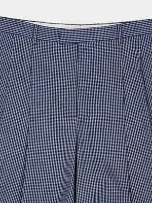 Givenchy Checked Double Pleat Bermuda Shorts