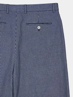Givenchy Checked Double Pleat Bermuda Shorts