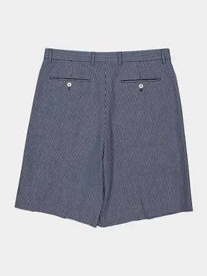 Givenchy Checked Double Pleat Bermuda Shorts