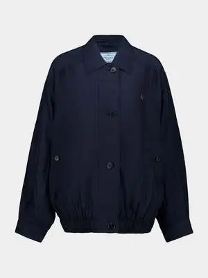 Prada Buttoned Silk Jacket