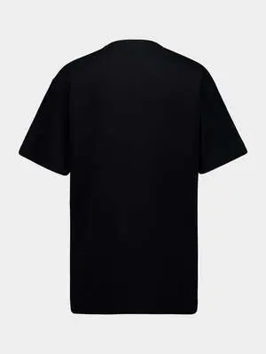 Gucci Cotton T-shirt With Horsebit Beads - Black