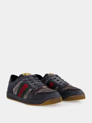 Gucci Dark Gg Monogram Low-top Sneakers