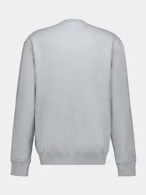 Gucci Sweatshirt With Web And Horsebit - Grey