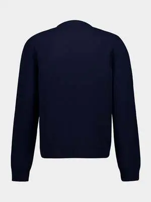 Gucci Logo Knit Jumper - Blue