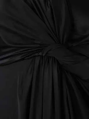 Balenciaga Draped Sleeveless Midi Dress