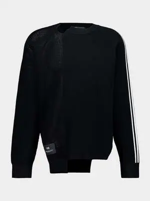 Y3 Knit Logo Sweater - Black