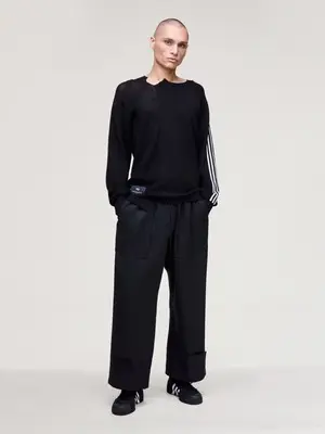 Y3 Knit Logo Sweater - Black