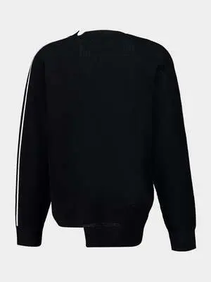 Y3 Knit Logo Sweater - Black