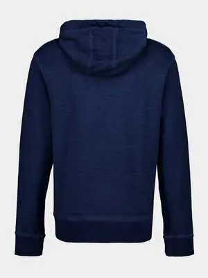 120% Lino Hooded Linen Sweatshirt