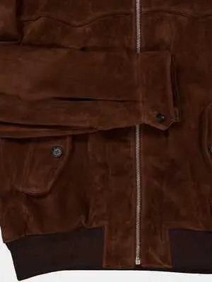 Alexander McQueen Suede Blouson Jacket